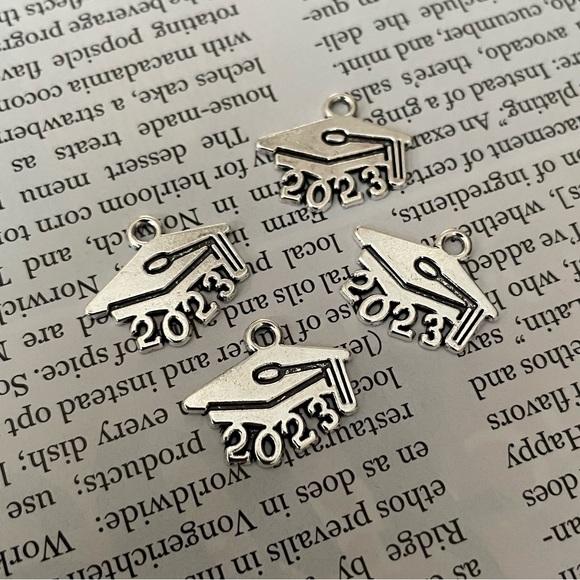 2023 | Jewelry | Nwt 4 Pieces Silver 223 Graduation Charms | Poshmark